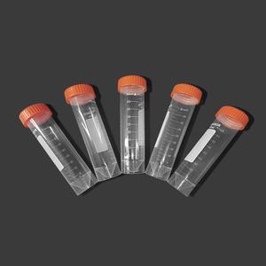 Jual Lab Flow 25Pcs 50ml Flat Bottom Centrifuge Tube Plastic ...