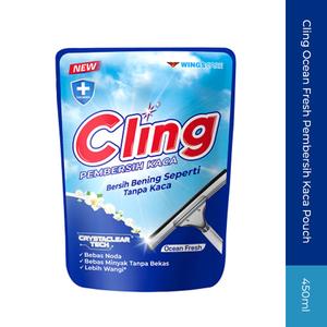 Jual Cling Ocean Fresh Pembersih Kaca Pouch 425ml - Jakarta Selatan ...
