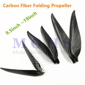 Jual carbon Fiber foldable propellers 12x6 12x6.5 12x8 12inch folding ...
