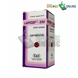 Jual LAPICEF 250MG/5 ML SYRUP BOTOL 60 ML - Kota Surabaya - Apotek ...