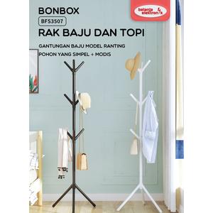 Jual BONBOX FLOATING SHELF GANTUNGAN BAJU TIANG STAND HANGER SERBAGUNA ...