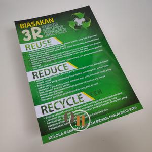 Jual Poster Pengolahan Sampah 3R - Poster Sampah 3R - Reuse - Reduce ...