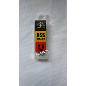 Jual Mata Bor Stainless / Besi 2,5mm merk Tjap Cap Mata (Germany) 10 ...