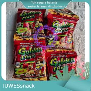 Jual golden chips isi 10pcs/potato chips/makanan ringan/ kripik /krupuk ...