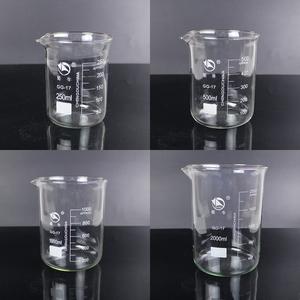 Jual Lab Flow 1 set (250ml,500ml,1000ml,2000ml) Borosilicate Glass ...