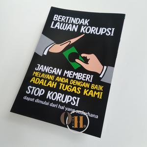 Jual Poster Bertindak Lawan Korupsi - Poster Korupsi - Poster Anti ...