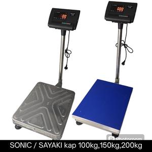 Jual Timbangan digital, ekspedisi SONIC / SAYAKI A12E kap 150Kg - SAYAKI, Biru - Jakarta Barat ...