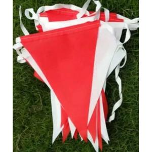 Jual Bendera Segitiga Merah Putih / Bendera umbul umbul / Bendera Renceng segitiga dekorasi 17 ...
