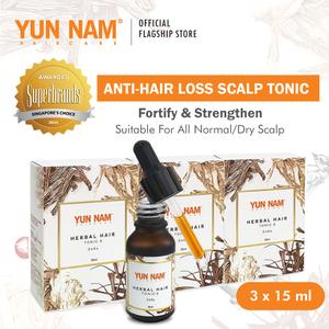 Jual NAM Herbal Hair Tonic Trio 6 NormalDry Scalp Antihair Loss Reduce ...