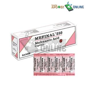 Jual MEFINAL 250MG 1 BLISTER ISI 10 TAB/ ASAM MEFENAMAT/ PEREDA NYERI ...