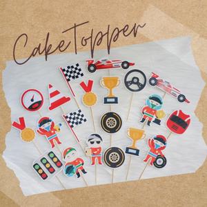 Jual Topper Birthday Cake Cupcake Formula 1 F1 Car Cars Mobil Racing ...