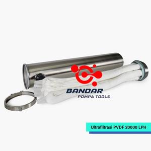 Jual Ultrafiltrasi PVDF Water Pre Filter 20.000 LPH UF PVDF 20.000 Lph ...