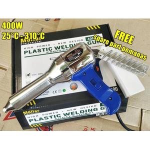 Jual heat gun Mollar 400w blower hot gun torch pemanas Low watt 400watt ...