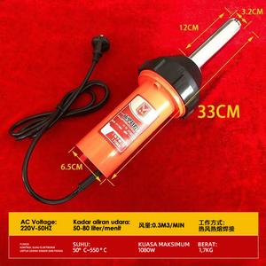 Jual READY MESIN LAS PVC PLASTIK WELDING MESIN SERBAGUNA LAS TERPAL DAN ...