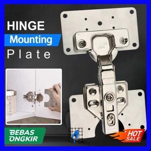 Jual Pelat Engsel Sendok Cabinet Hinge Pintu Repair Furniture Drawer ...
