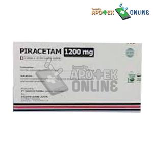 Jual PIRACETAM 1200 MG 1 STRIP ISI 10 TABLET - Jakarta Barat - Apotek A ...