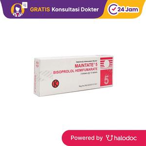 Jual Maintate 5 mg 10 Tablet - Hipertensi - Halodoc - Kota Bekasi ...