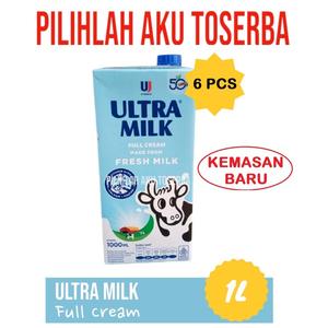 Jual PTC SUSU ULTRA FULL CREAM 1 LITER / ULTRA MILK FULL CREAM 1000 ML ...