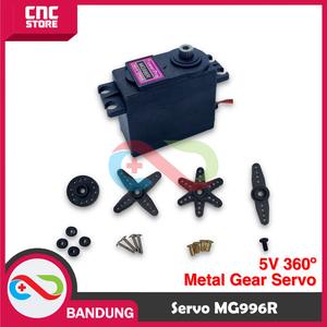 Jual MOTOR SERVO MG996R MG996 METAL GEAR 360 DEGREE CONTINUOUS ...