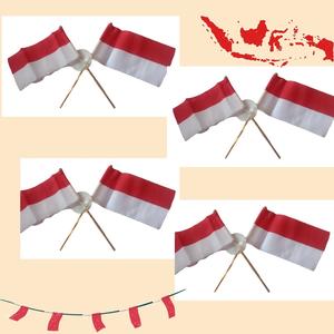 Jual -PROMO MERDEKA- Pernak pernik 17 agustus | bendera kecil | bendera ...
