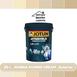 Jual Cat Tembok Exterior Infinity Jotun warna Kuning Cream 20 L - Pure ...