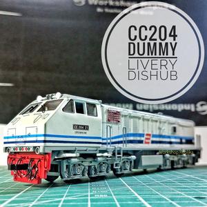 Jual Miniatur Lokomotif CC204 Livery Dishub logo Z - Kota Bandung ...
