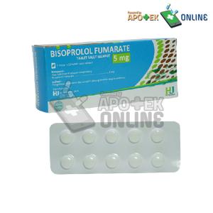 Jual BIS0PR0L0L FUMARATE HEXPHARM 5 MG 1 STRIP 10 TABLET - Kab. Bogor ...