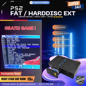 Jual Ps 2 Fat / Harddisc External Ps2 / Mc Booting / Harddisc External ...