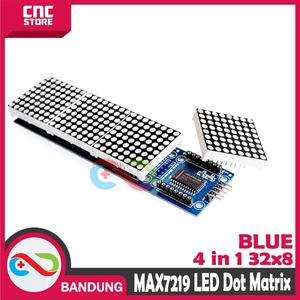 Jual MAX7219 LED DOT MATRIX MODULE 4-IN-1 32X8 RUNNING TEXT DISPLAY ...