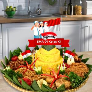 Jual -PROMO MERDEKA- Topper / Hiasan Lomba Tumpeng Dirgahayu ...