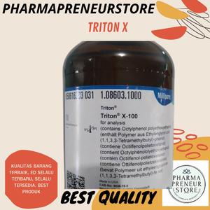 Jual TRITONE X 100 / TRITON X 100 PRO ANALISA 10 GRAM KEMASAN MERCK ...