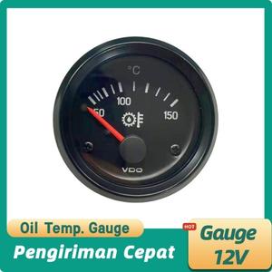 Jual Oil Temperature Gauge VDO 12V Temperatur Oli VDO 12V PN 310 030 ...