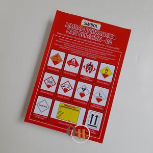 Jual Poster Simbol Limbah Berbahaya dan Beracun - Poster B3 - Kota ...