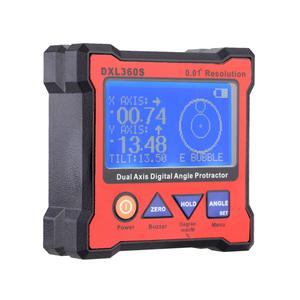 Jual Dual Axis Angle Protractor Dual-axis Digital Display Level Gauge ...