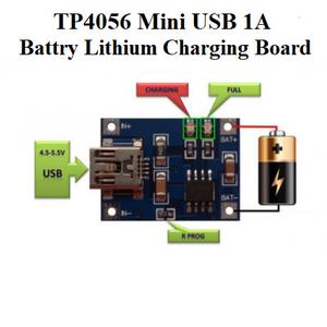 Jual TP4056 MINI USB to Lithium Battery Charging Module 5V Charger ...