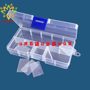 Jual Kotak 10 Sekat Box Penyimpanan Kotak Obat Bahan Plastik Bisa Di ...