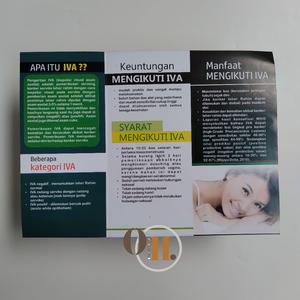 Jual Leaflet Pemeriksaan IVA - Brosur - Pemeriksaan Kanker Leher Rahim - Isi 25 - Kota Surabaya ...