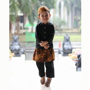 Jual GD BESKAP BAJU ADAT JAWA MODEL BASOFI ANAK WARNA MERAH USIA 4-5 ...