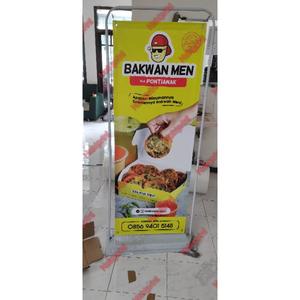 Jual Eksklusif Doorframe Standing BannerStand Banner Besi Indoor ...