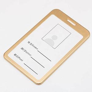 Jual Tempat Id Card Holder Alloy Aluminium Frame Casing Kartu KTP ...