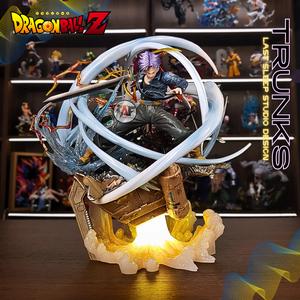 Jual Statue Dragon Ball Trunks Last Sleep Studio design recast with LED ...