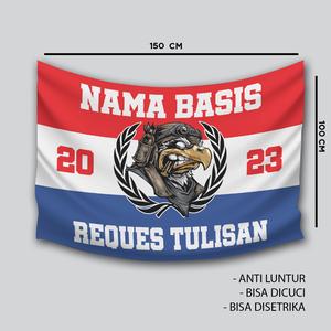 Jual BENDERA BASIS SUPORTER JUMBO BEBAS REQUEST | BENDERA KOMUNITAS ...