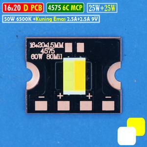 Jual MCP D 4575 16mm 50W 6C Dual Kuning Putih BiLed Projie UPS RTD AES ...