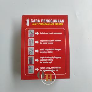 Jual Stiker Cara Penggunaan APAR, Stiker Tanda APAR - Lengkap 3 - Kota ...