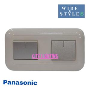 Jual Panasonic Saklar Seri/Saklar Engkel/Singel Besar Lampu 2 Gang ...