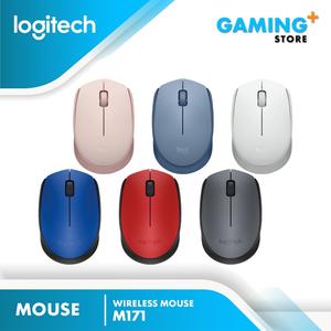 Jual Logitech M171 / M 171 Wireless Mouse Optical - Blue Grey - Kota ...