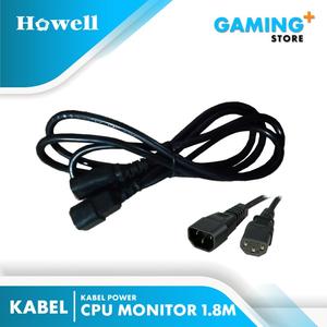 Jual Kabel CPU ke Monitor 1.8 Meter Howell / Kabel CPU Monitor - Kota ...