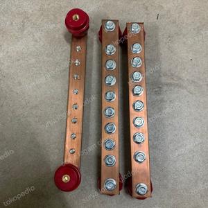 Jual Busbar netral 5mm x 20mm x 200mm 8baut + 2isolator - Jakarta Barat ...