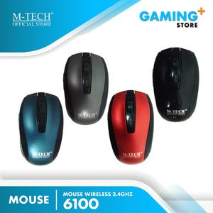 Jual Mouse Wireles M-Tech SY-6100/MTech SY6100 - 6D 2.4gHz - Biru ...