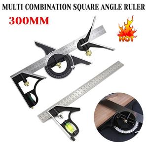 Jual Square Right Angle Ruler Protractor Movable Square Woodworking ...